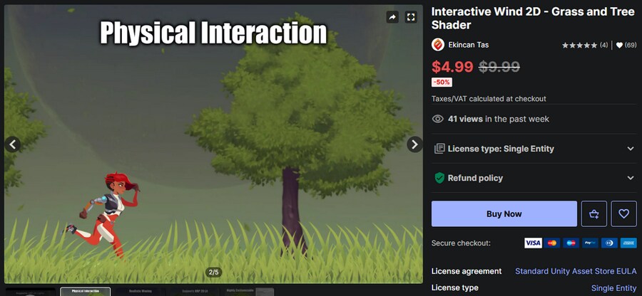 Interactive Wind 2D - 핫딜모음